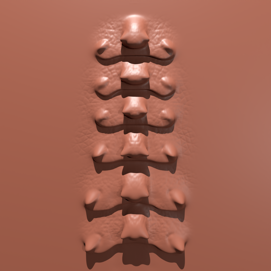 Dragon Snout Scales | Scales brushes | BlenderKit