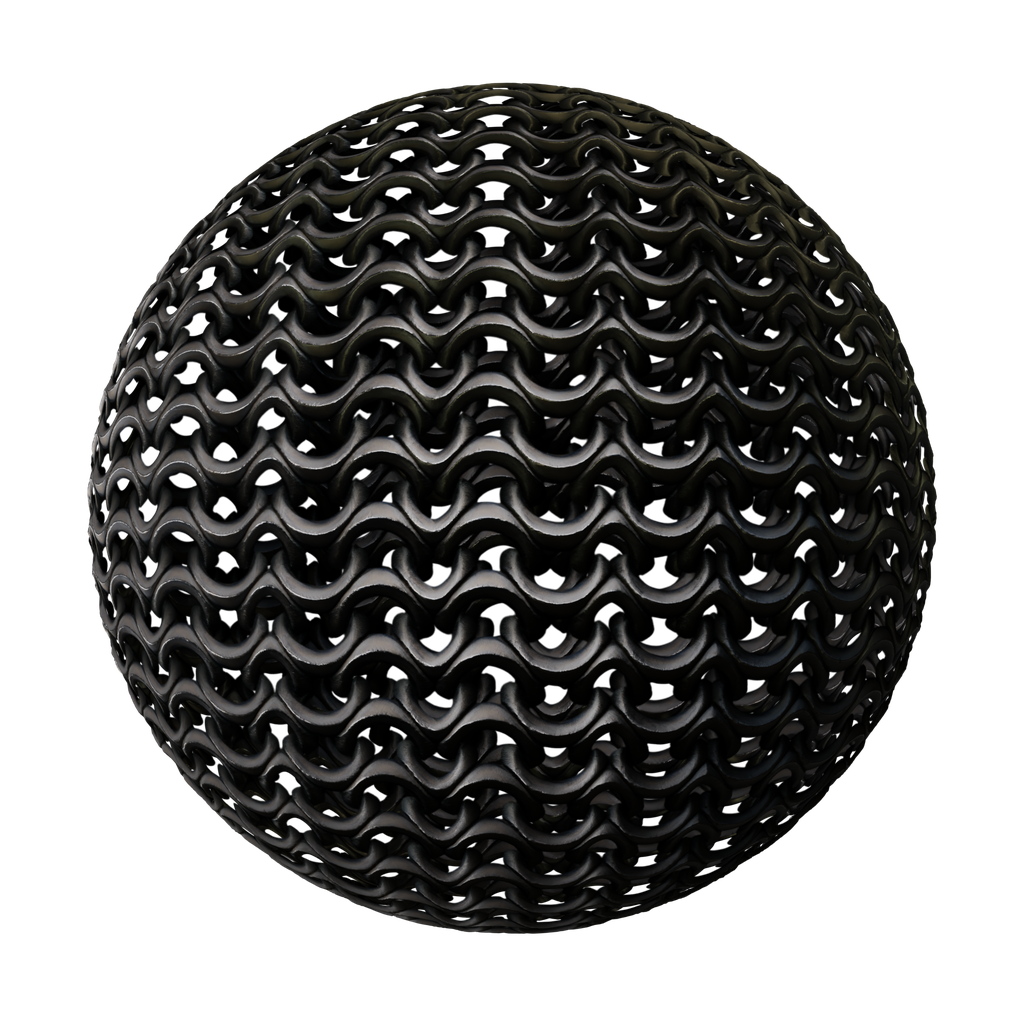 Texture Stylized Chain | FREE metal materials | BlenderKit