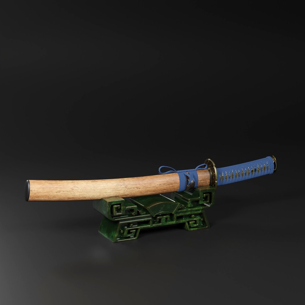 Tanto japanesse | Historical Weapons models | BlenderKit