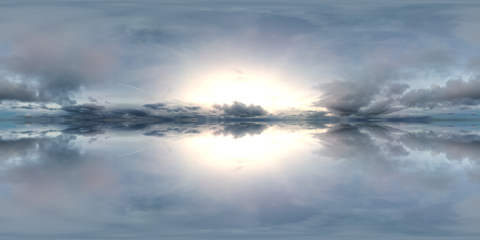 Infinite Real Sky - Cloudy Sunset | Nature HDRis | BlenderKit