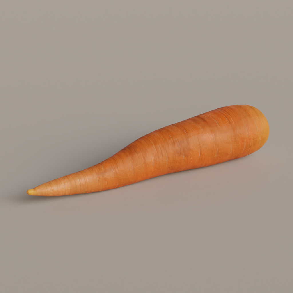 BlenderKit | Download the FREE Carrot model