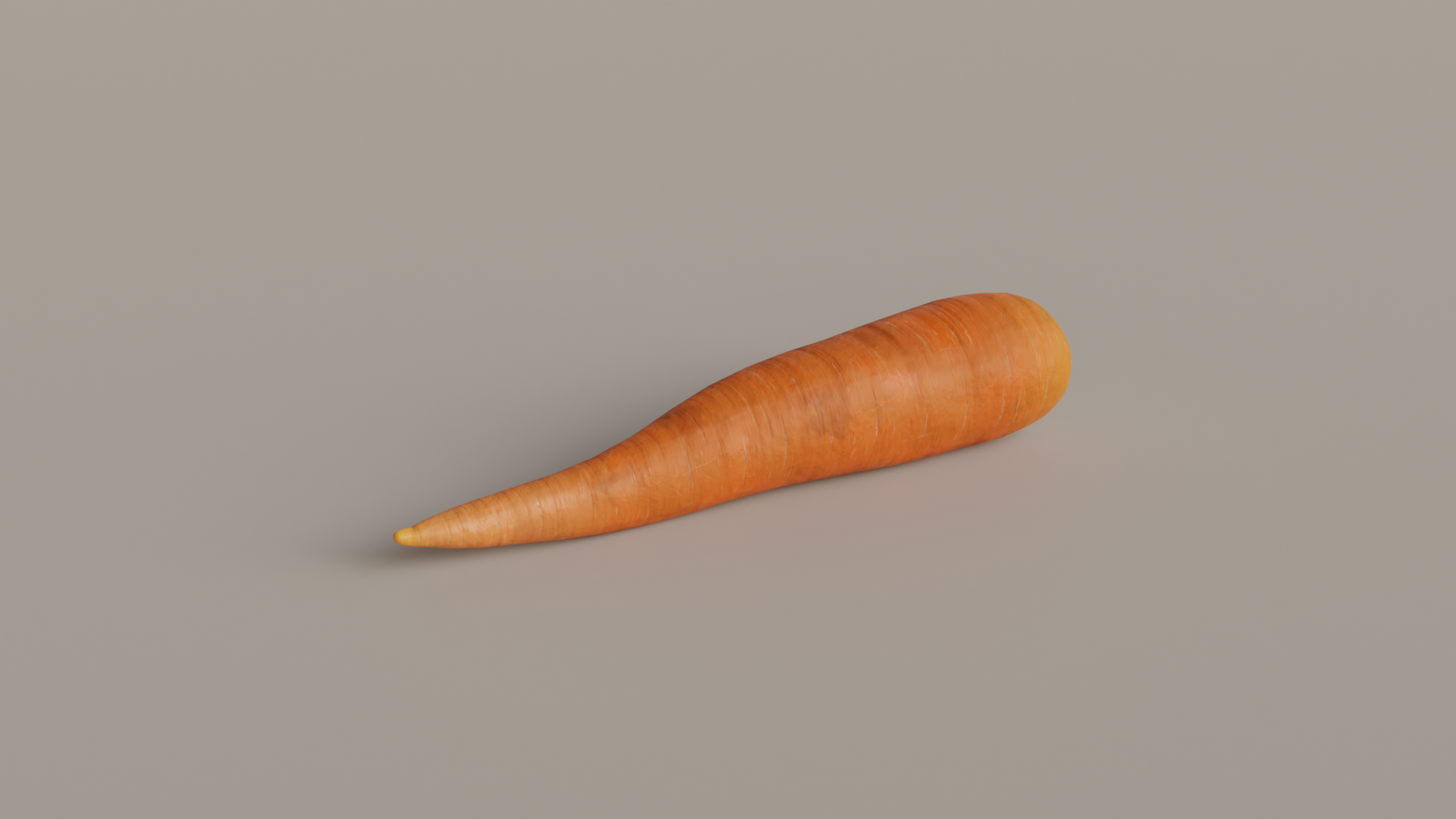 Carrot | FREE Fruit & Vegetables models | BlenderKit