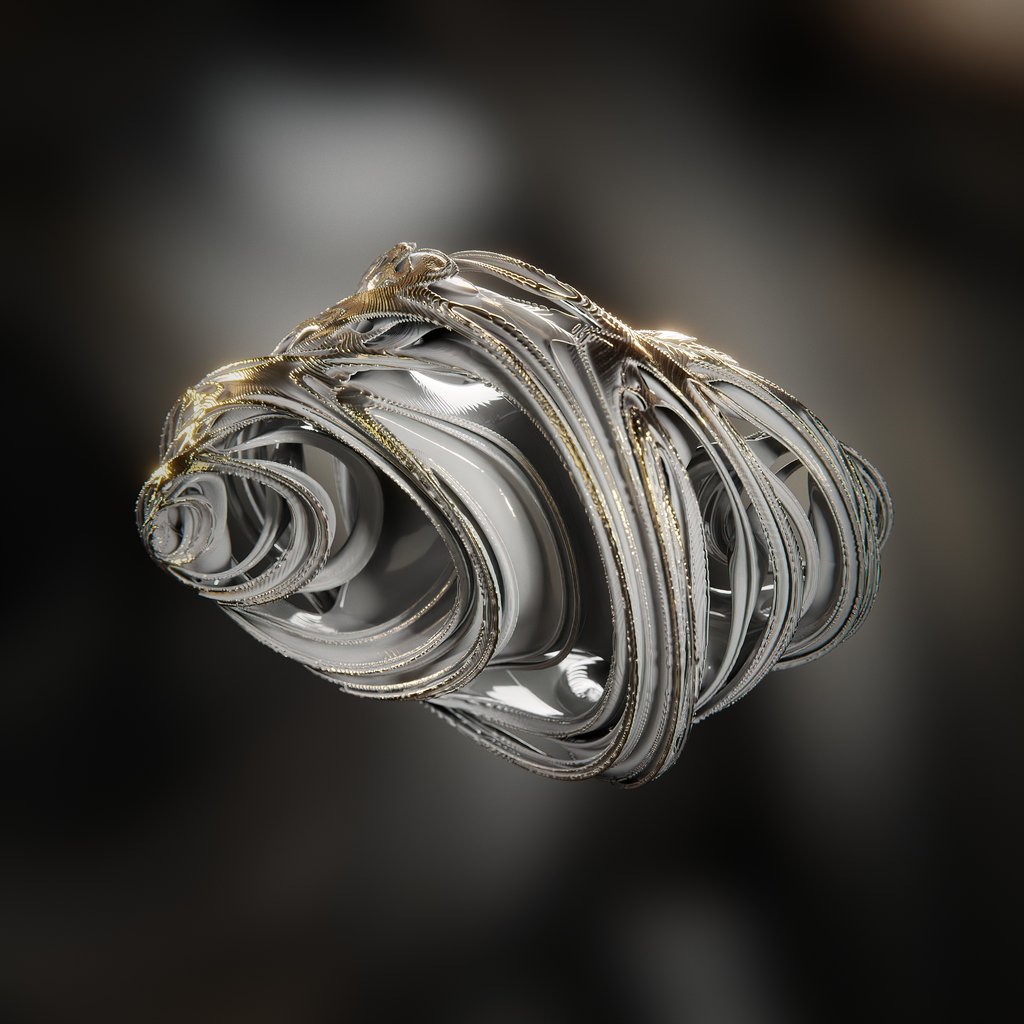 Procedural 4D Julia Fractal | FREE Exterior scenes | BlenderKit