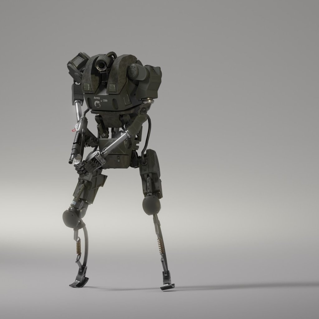K-vrc | FREE 3D Robot models | BlenderKit