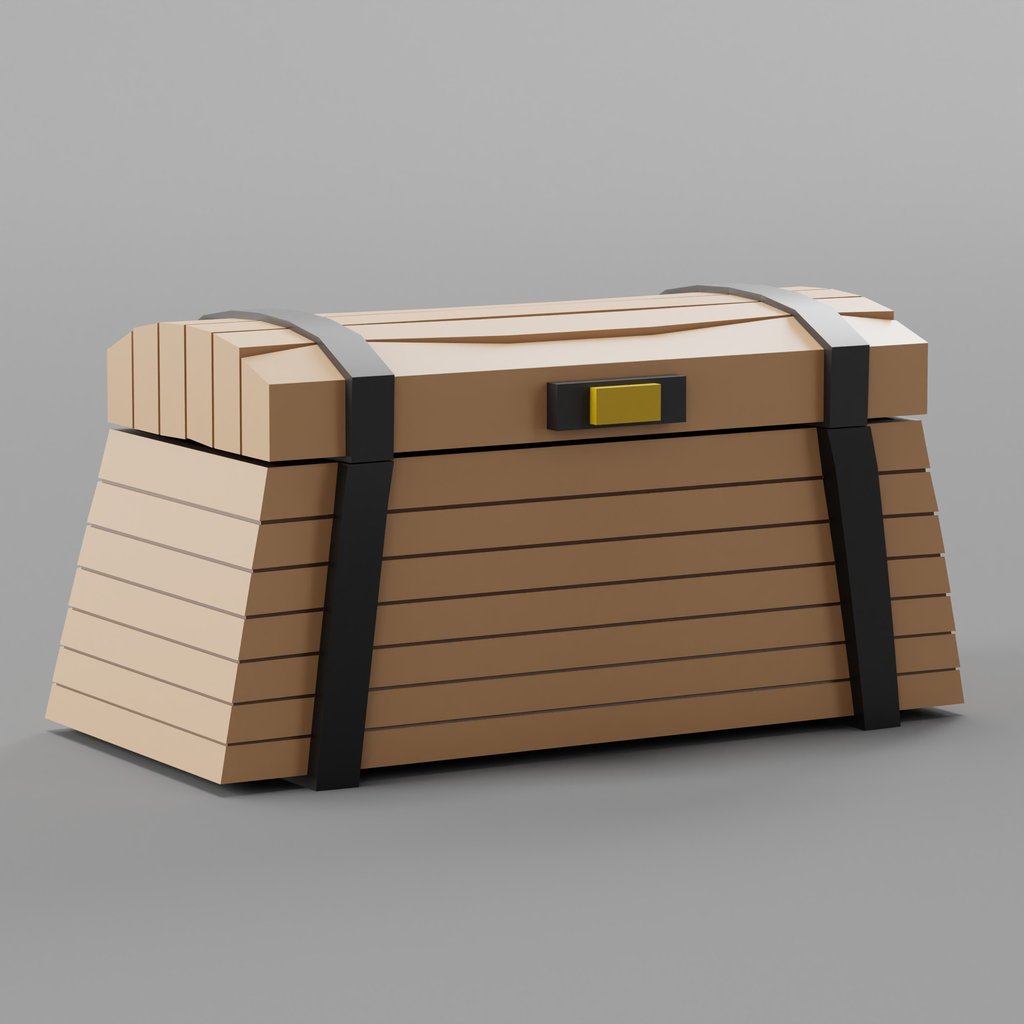 Chest | FREE models | BlenderKit