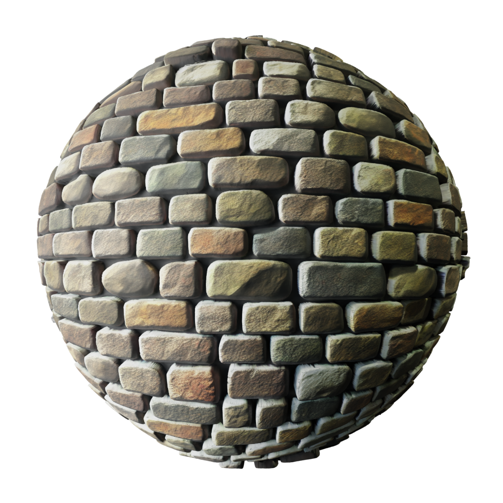 Stylized Brick tile | FREE bricks materials | BlenderKit