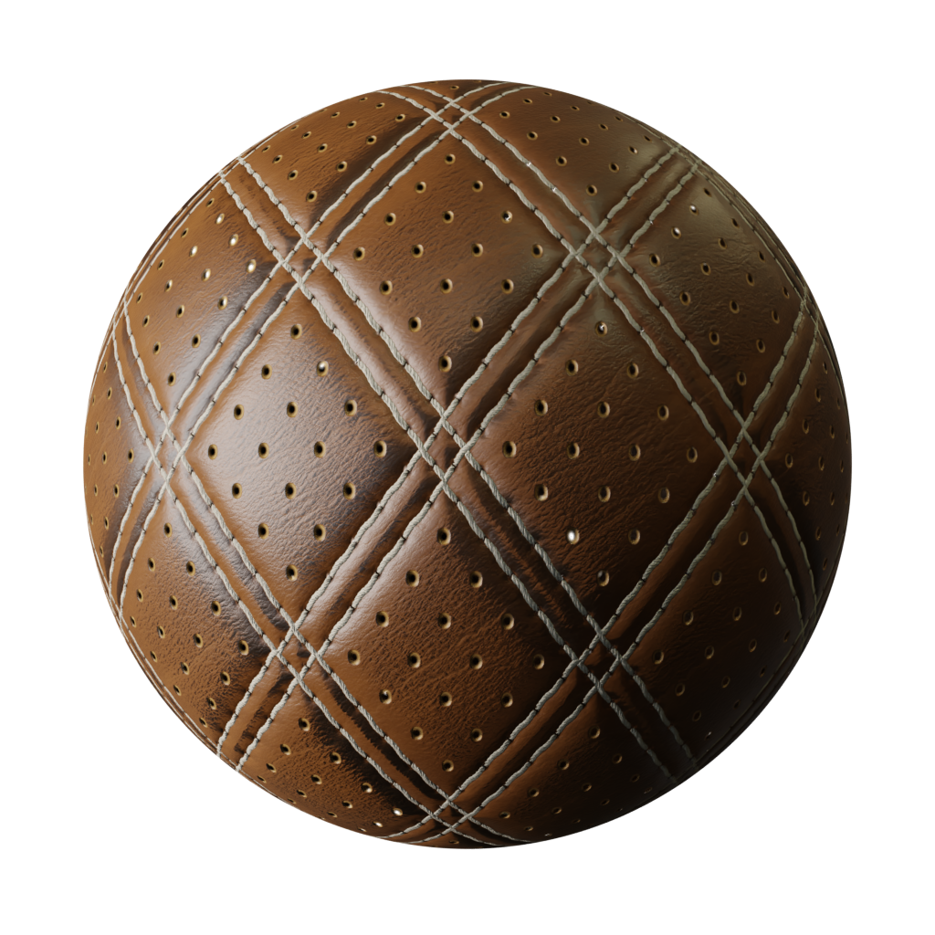 Leather dimond3 | FREE 3D leather materials | BlenderKit