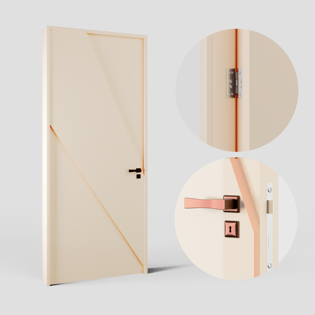 BlenderKit | Download the FREE Modern door model