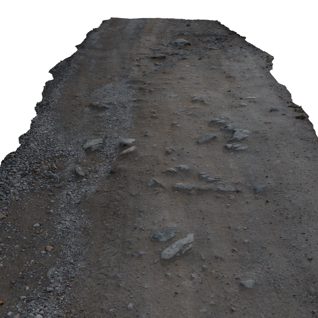 Dirt Road in Remote Outdoors | Terrains models | BlenderKit