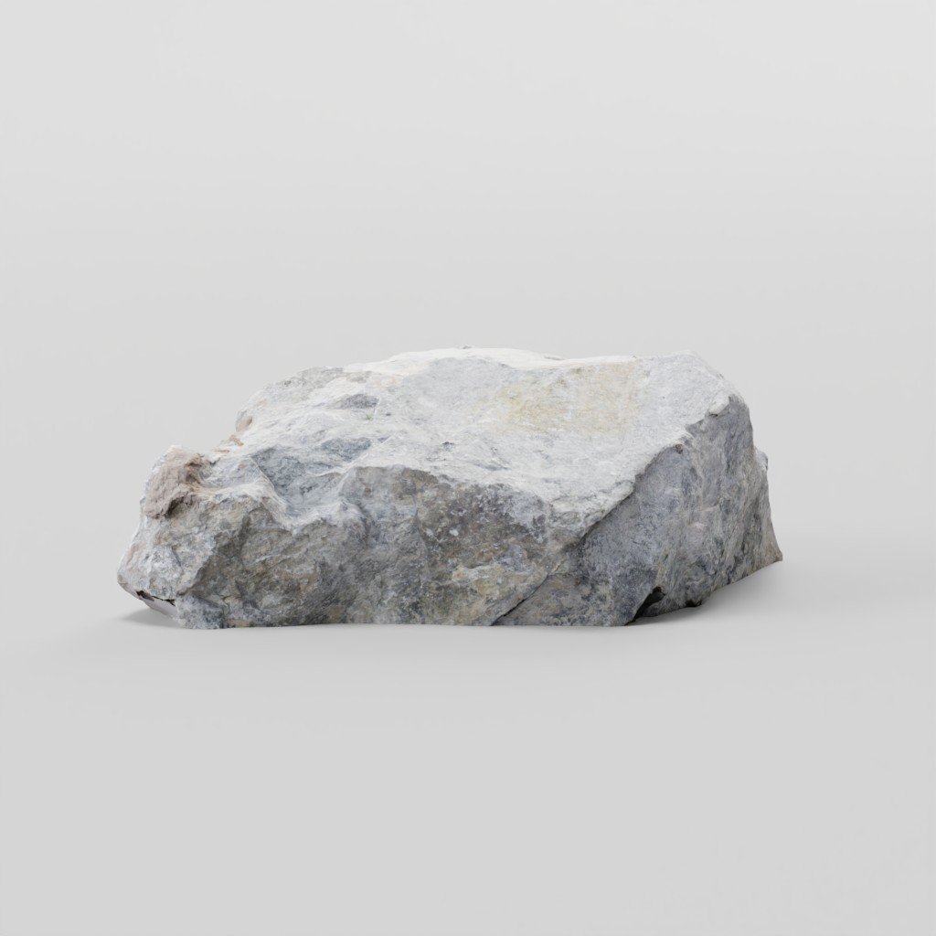 Flat stone | Environment Elements models | BlenderKit