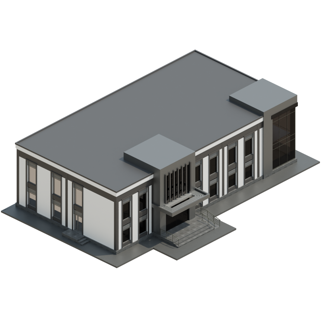 Office Building | 3D Commercial models | BlenderKit