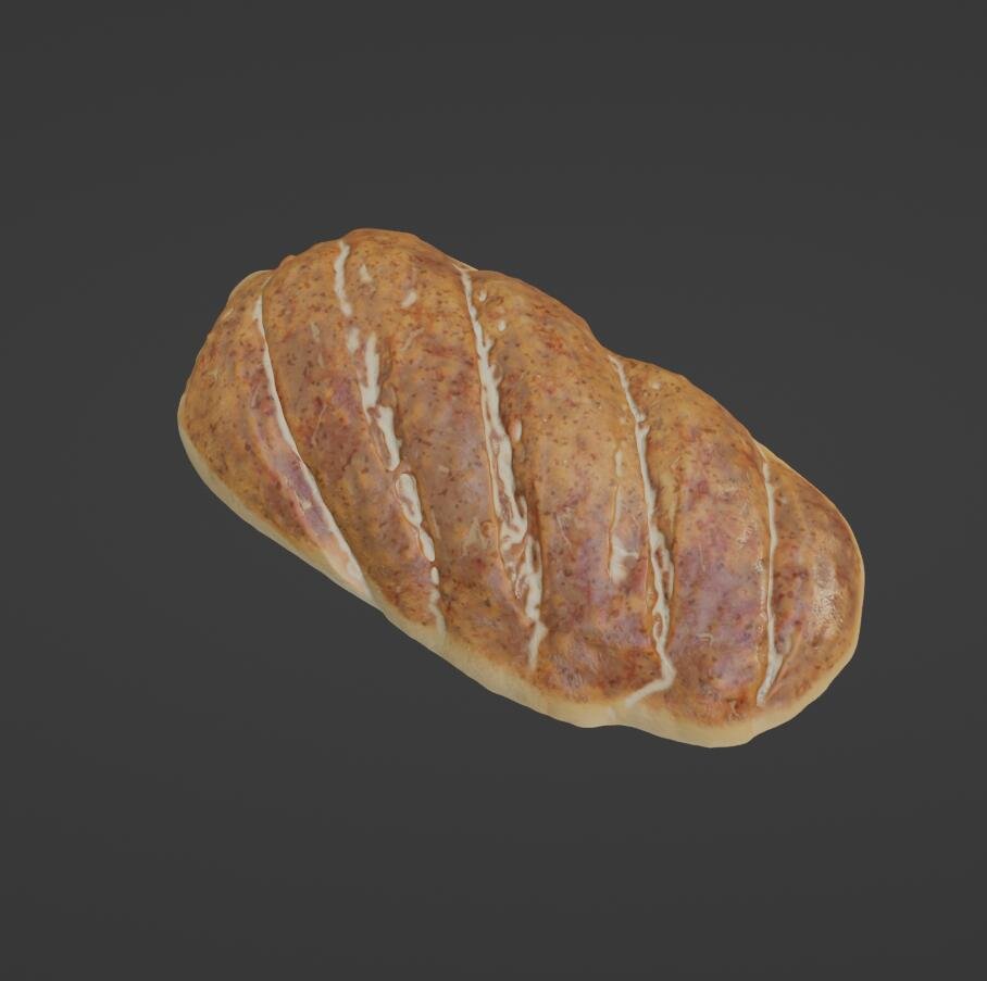 Bread | FREE Food models | BlenderKit