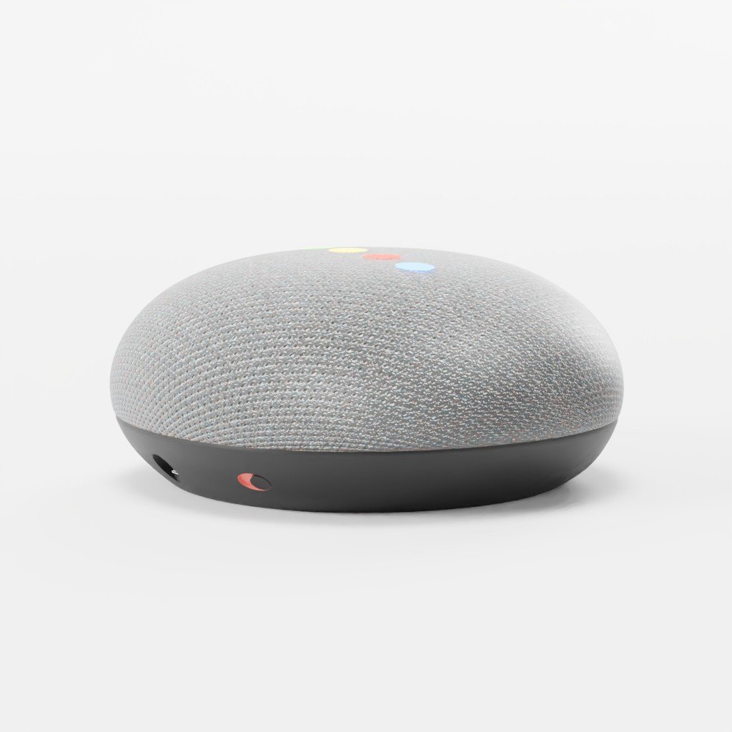 Google Home mini speaker | Music Accessories models | BlenderKit