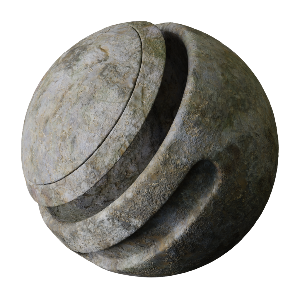 Realistic Weathered Rock Surface | FREE ground materials | BlenderKit