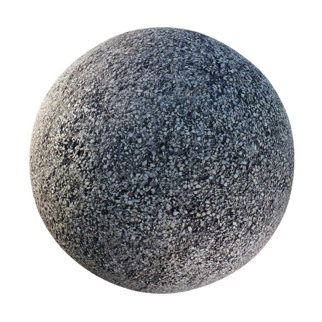 Grey rocky asphalt road | FREE asphalt materials | BlenderKit