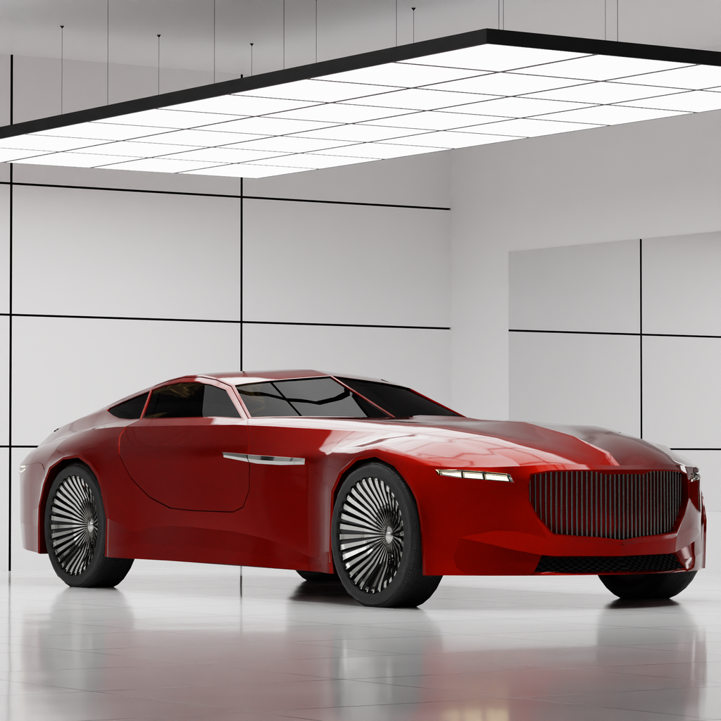 Mercedes Maybach concept 6 | FREE Concept Cars models | BlenderKit