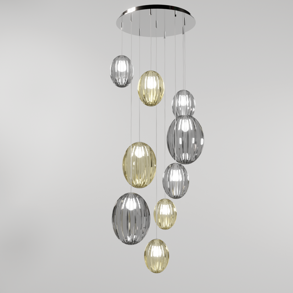 Schuller Ovila ceiling light | Ceiling Lights models | BlenderKit