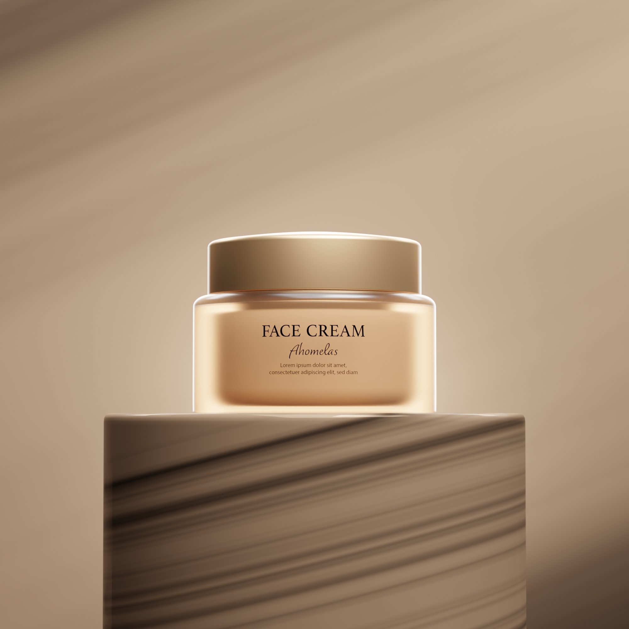 Face cream | Studio scenes | BlenderKit