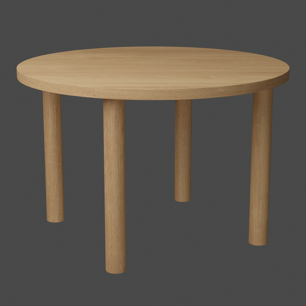 IKEA STOCKHOLM Round Table | FREE Tables models | BlenderKit