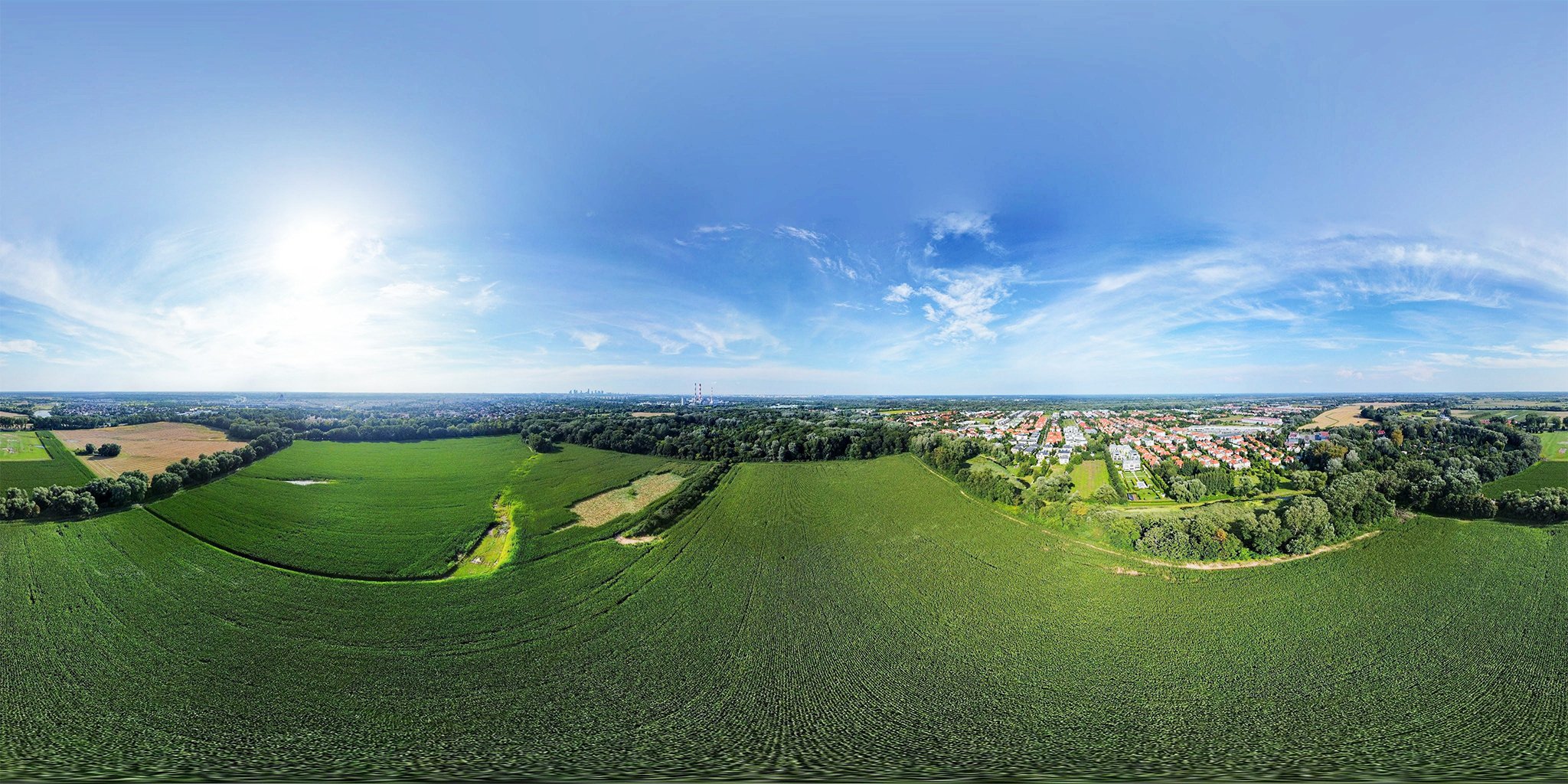 Green fields | FREE Nature HDRis | BlenderKit