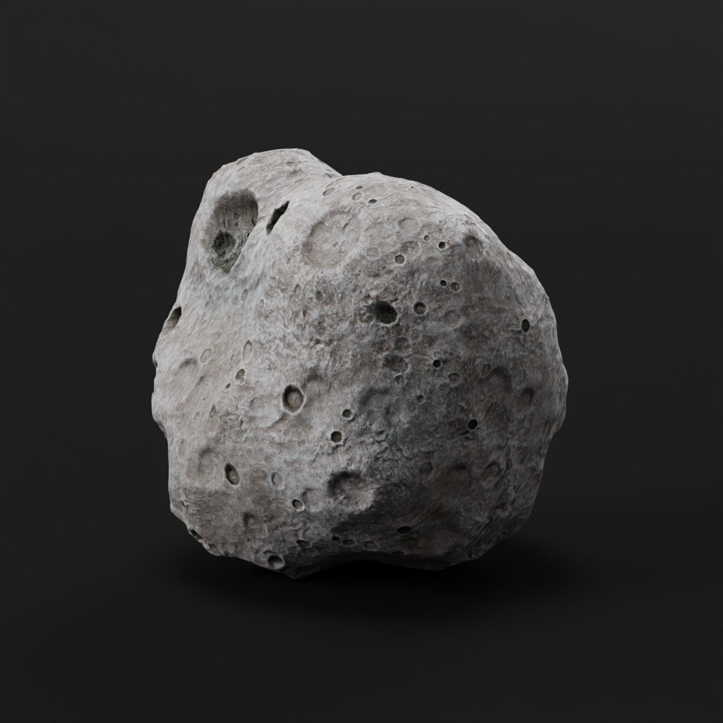 Asteroid Space Rock | Miscellaneous models | BlenderKit