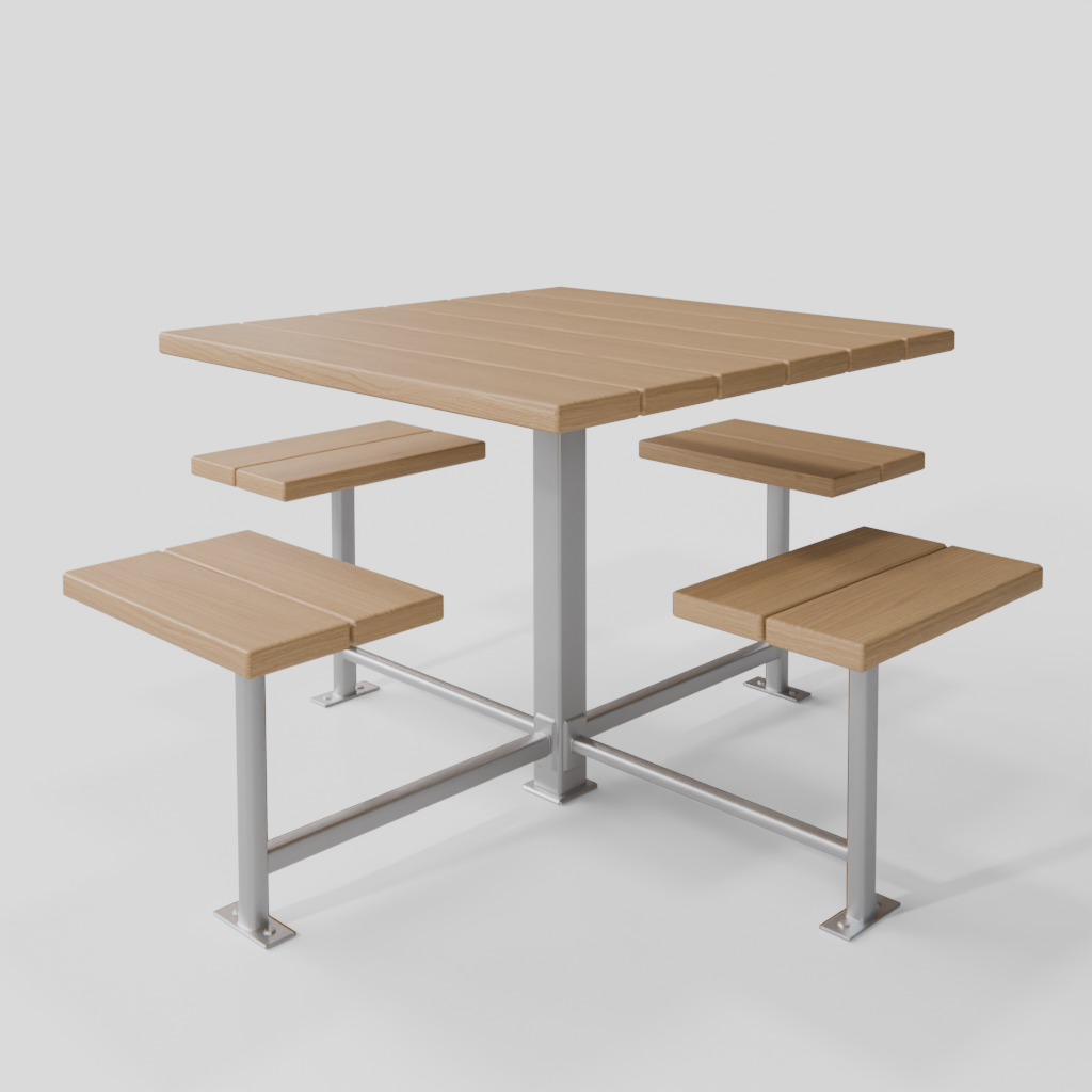 Maglin 400 Cluster Seating | Benches models | BlenderKit