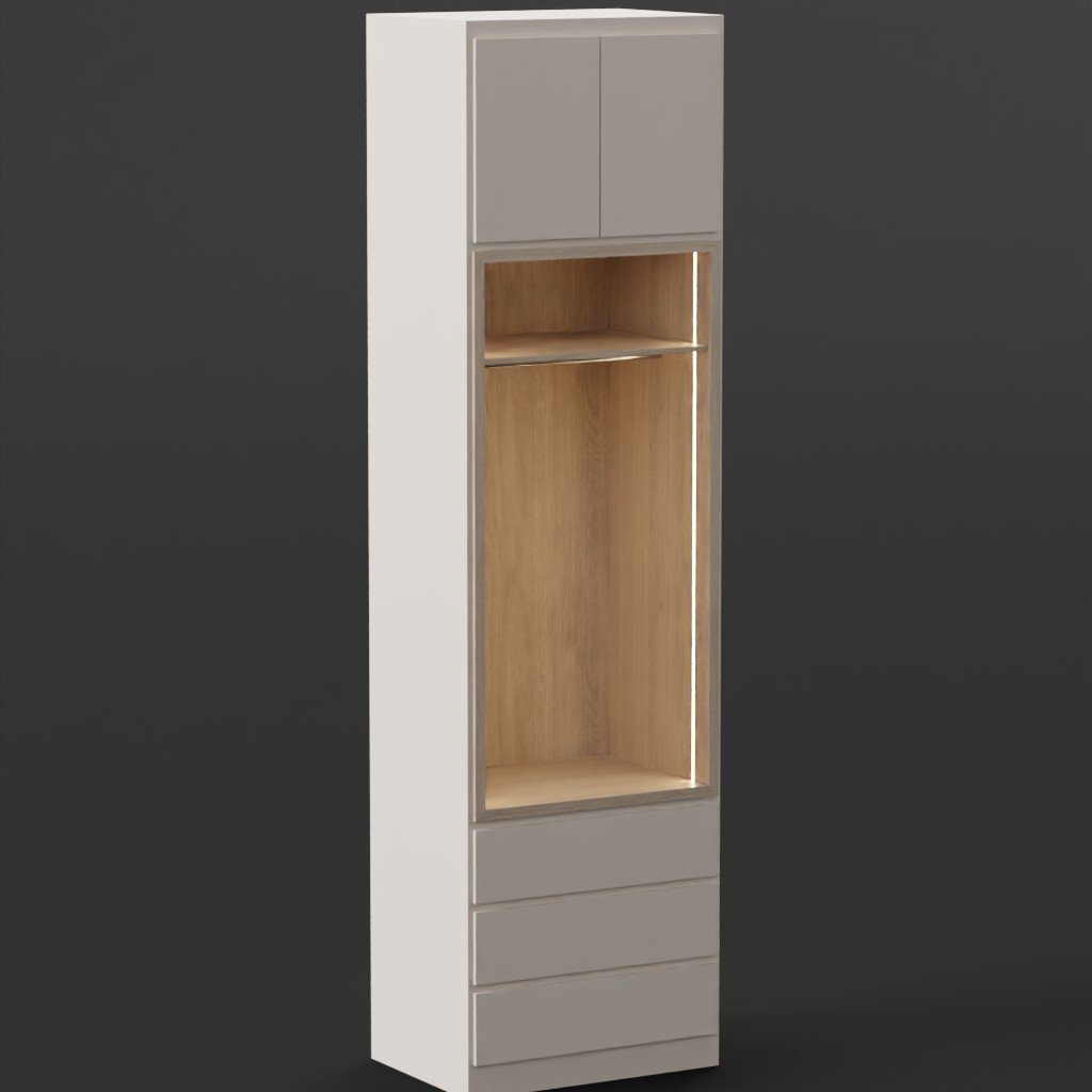 Revit Clothes Rack | Wardrobes models | BlenderKit
