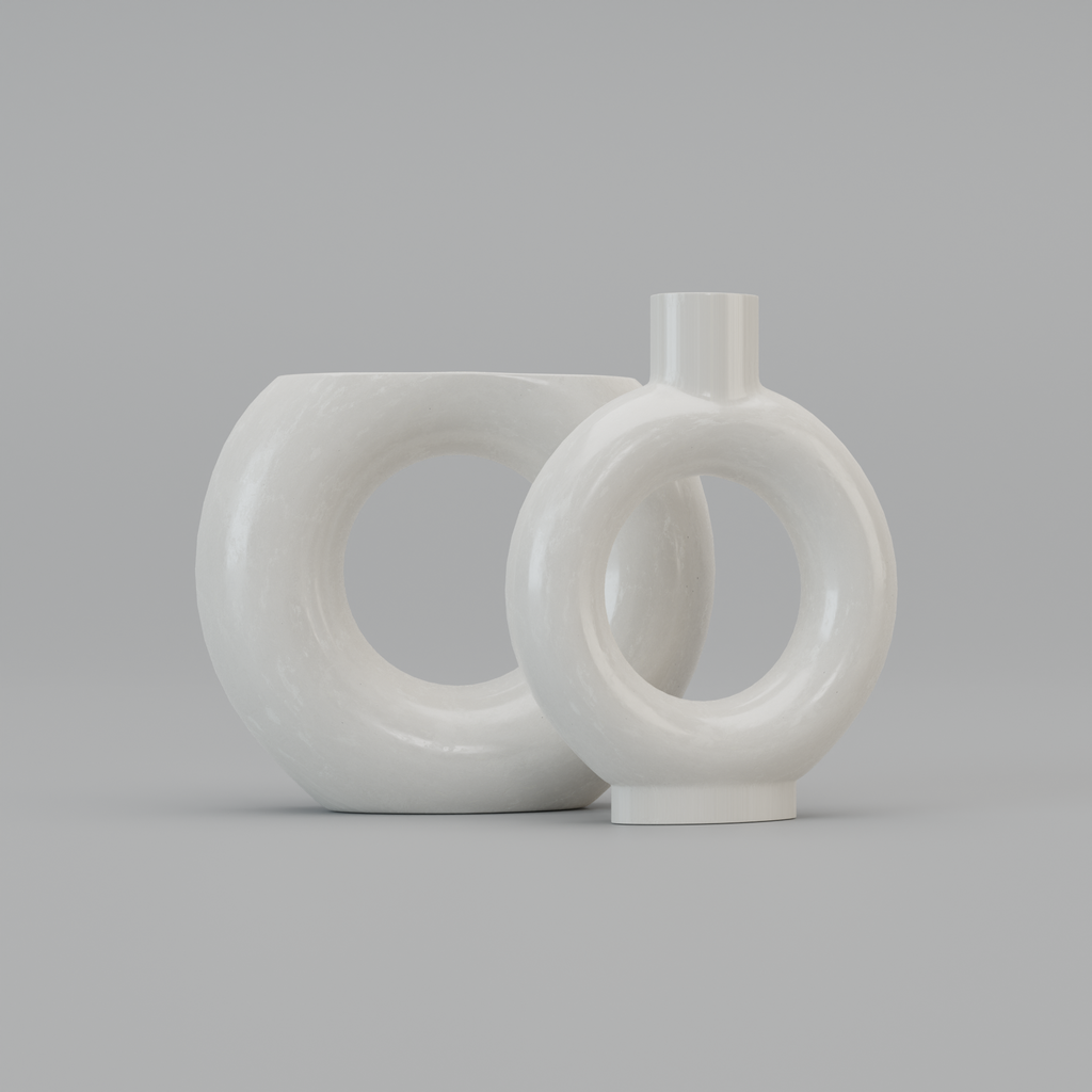 BlenderKit | Download the Ceramic decorative vase model