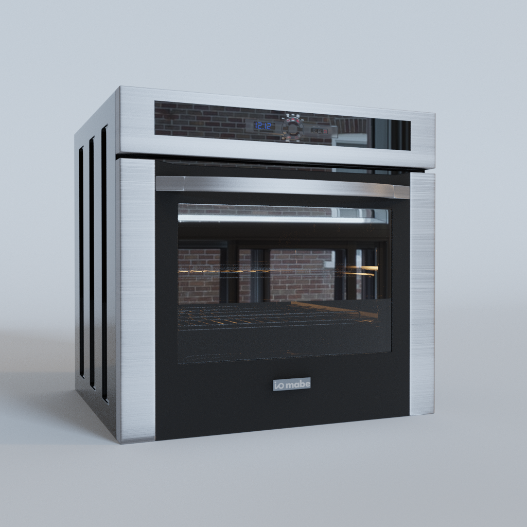 Electric Oven IO mabe | Kitchen Appliances models | BlenderKit