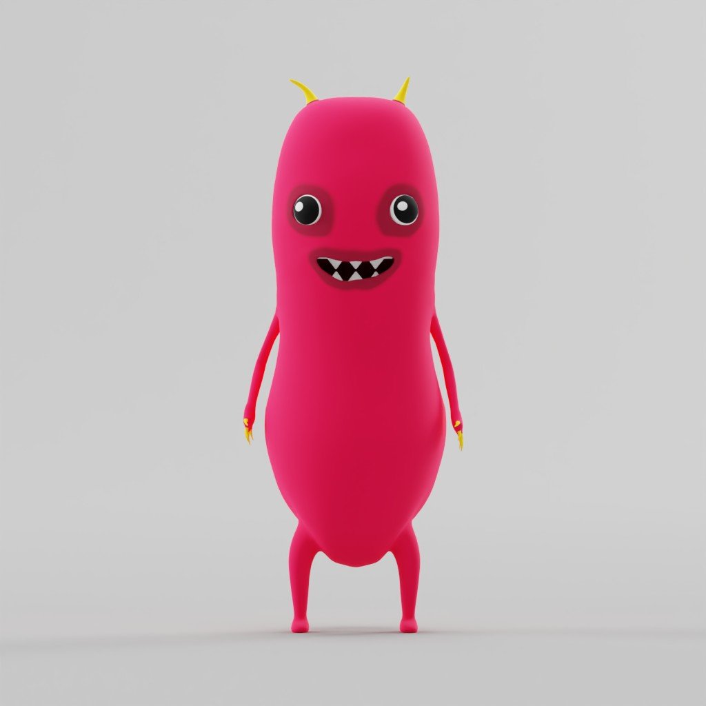 Kid Monster Character Rigged | FREE Monsters & Creatures models ...