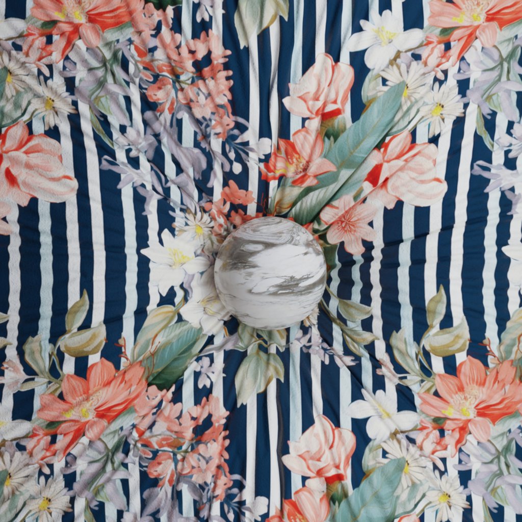 Fabric Crease Animation | Abstract scenes | BlenderKit