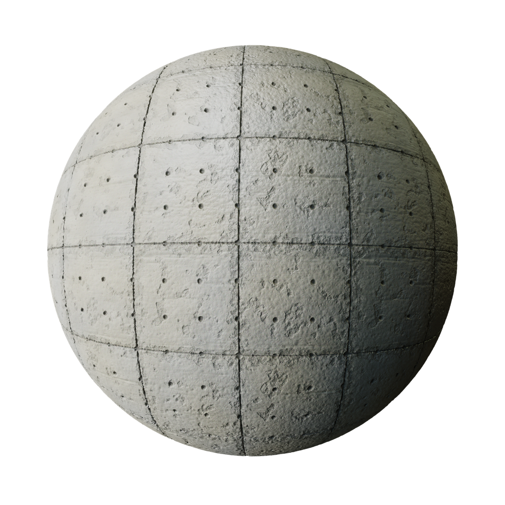 Stylised Wood Formed Concrete - 01 | FREE concrete materials | BlenderKit