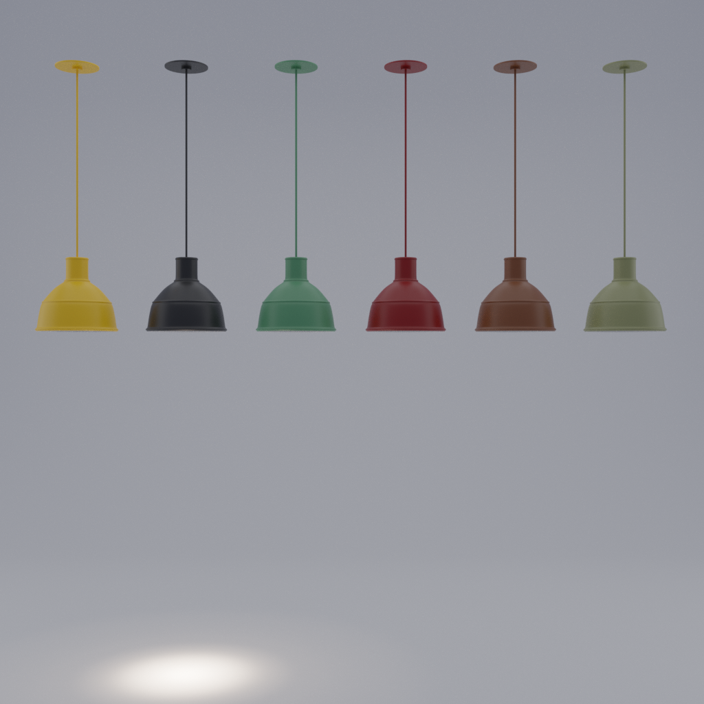 BlenderKit FREE 3D model: Glass Lamp in category Interior > Lights ...