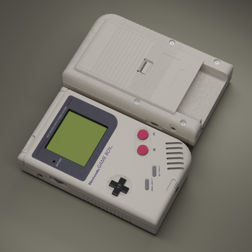 Nintendo game boy | Hobby Accessories models | BlenderKit