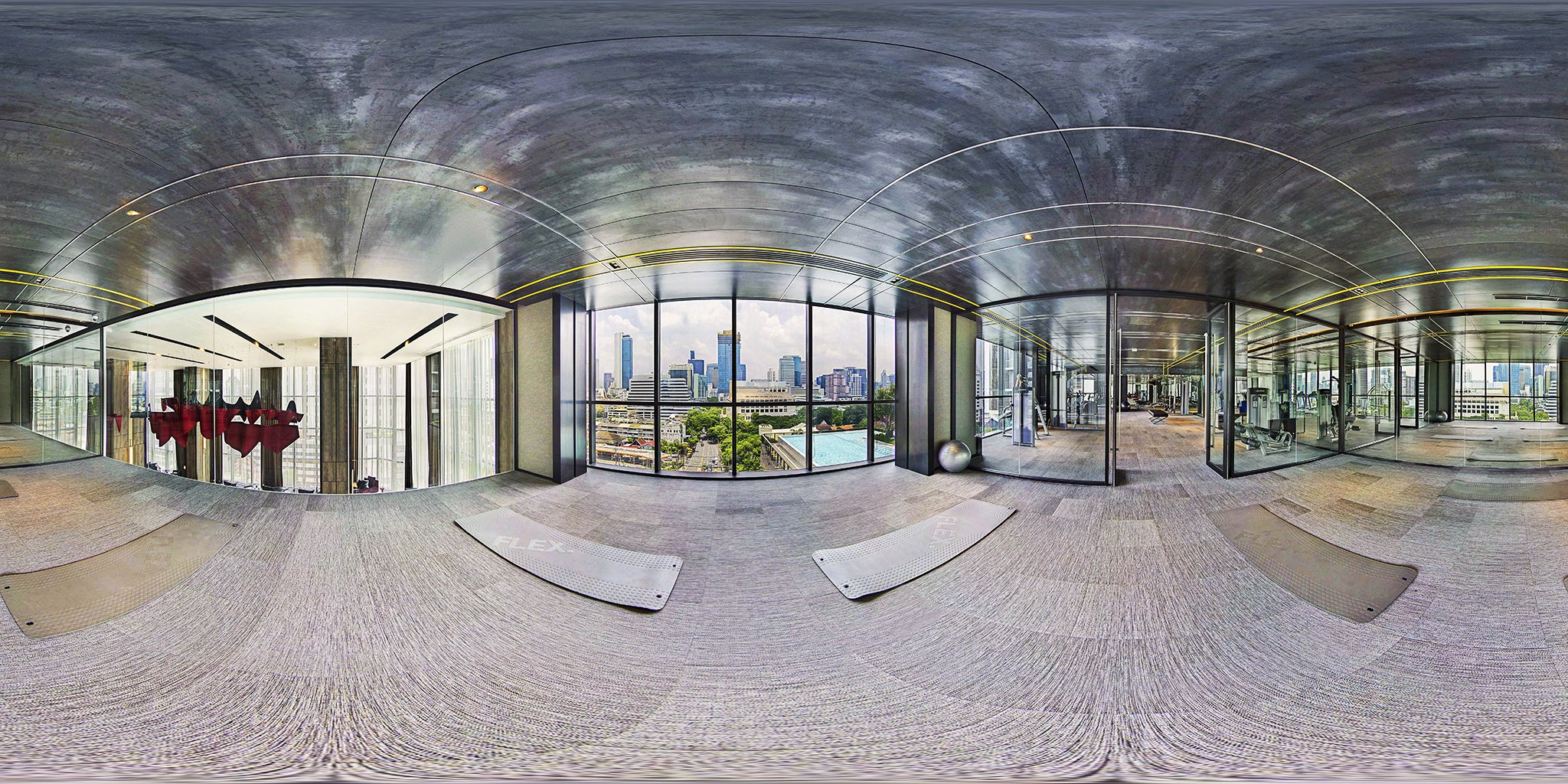 Yoga room | FREE Industrial HDRis | BlenderKit