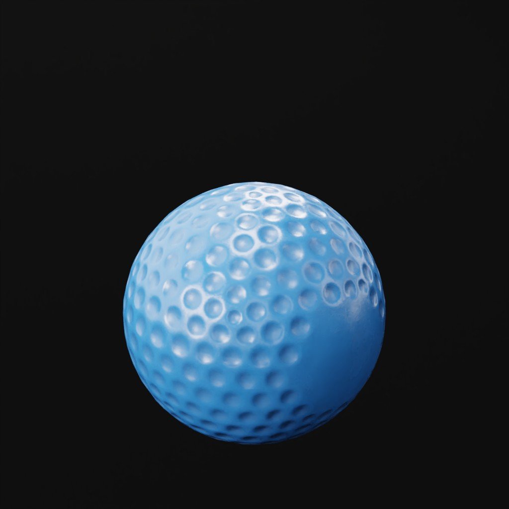 Hockey Ball | Sport models | BlenderKit