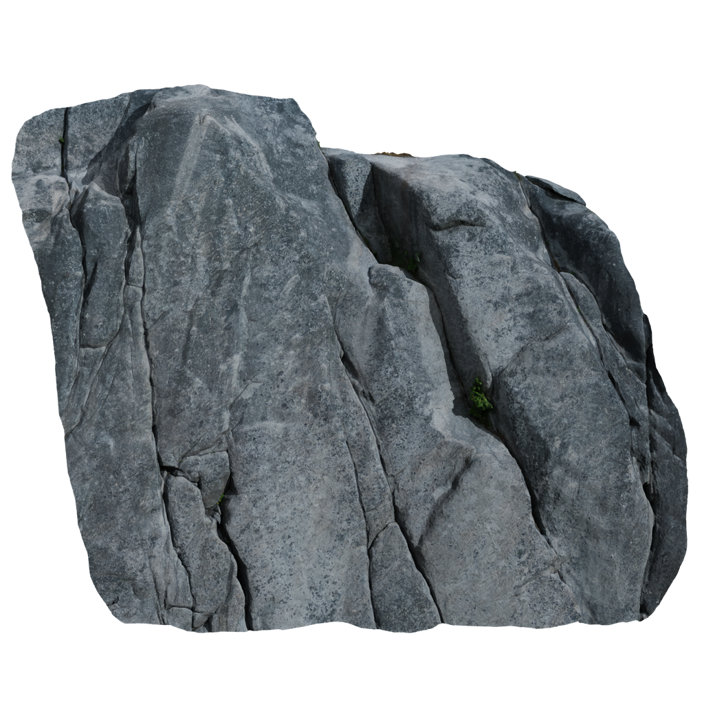BlenderKit | Download the Granite Rock Cliff Face 1 model