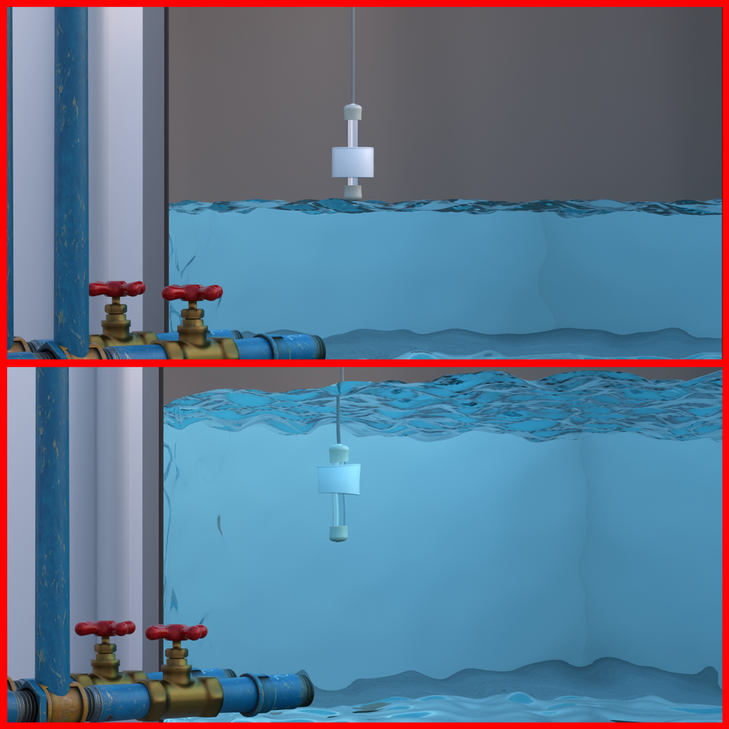 Megnatic float sensor animation | Mockup scenes | BlenderKit