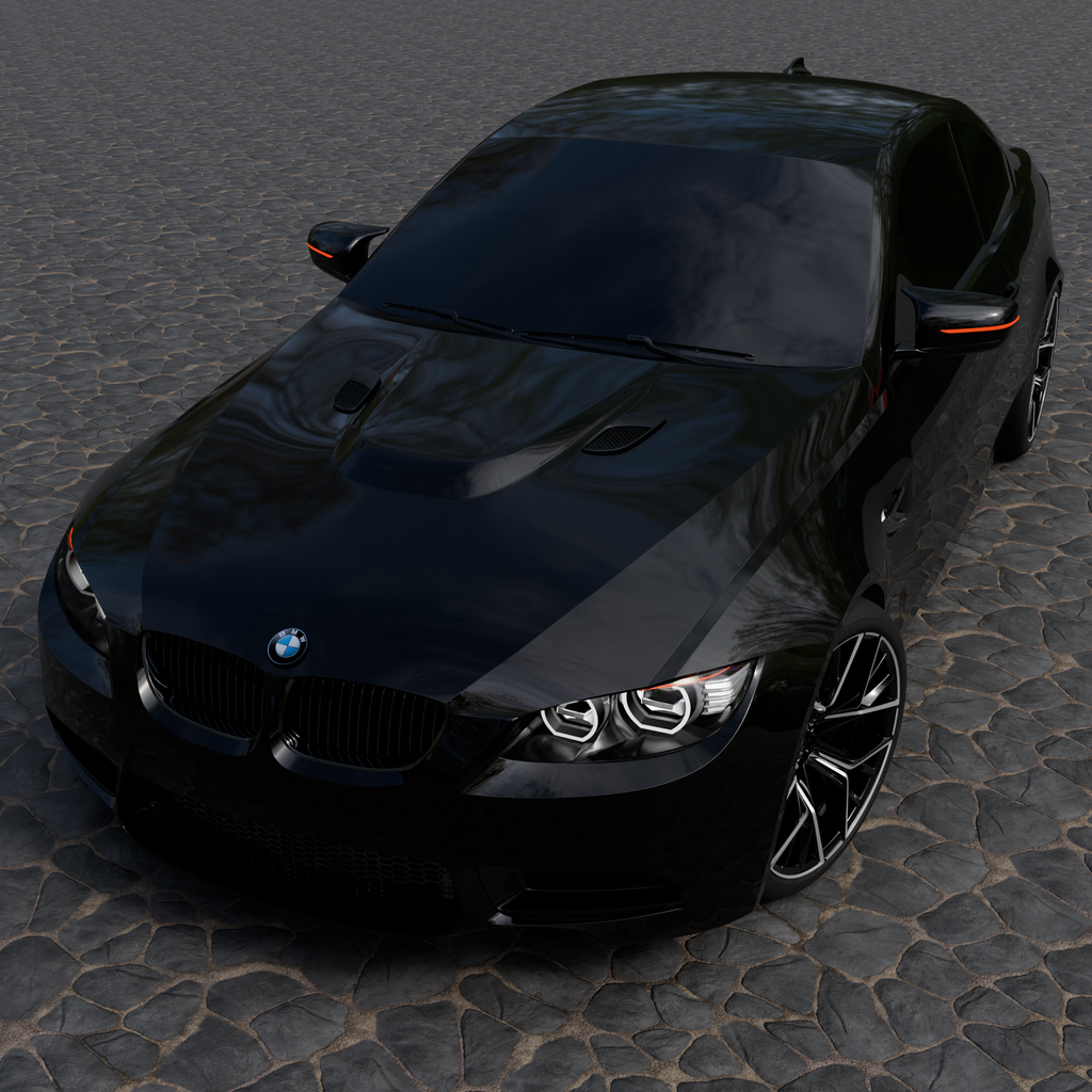 BMW E92(Rigged) | Luxury Cars models | BlenderKit
