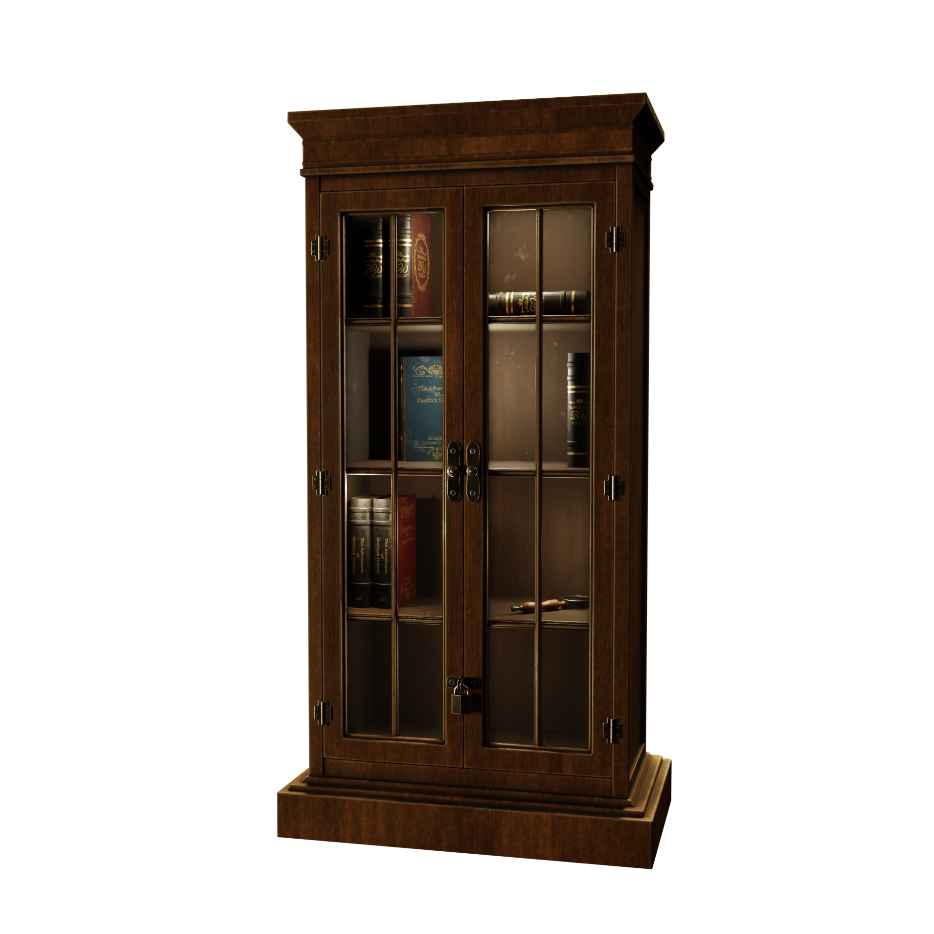 Bookcase | Bookcases models | BlenderKit