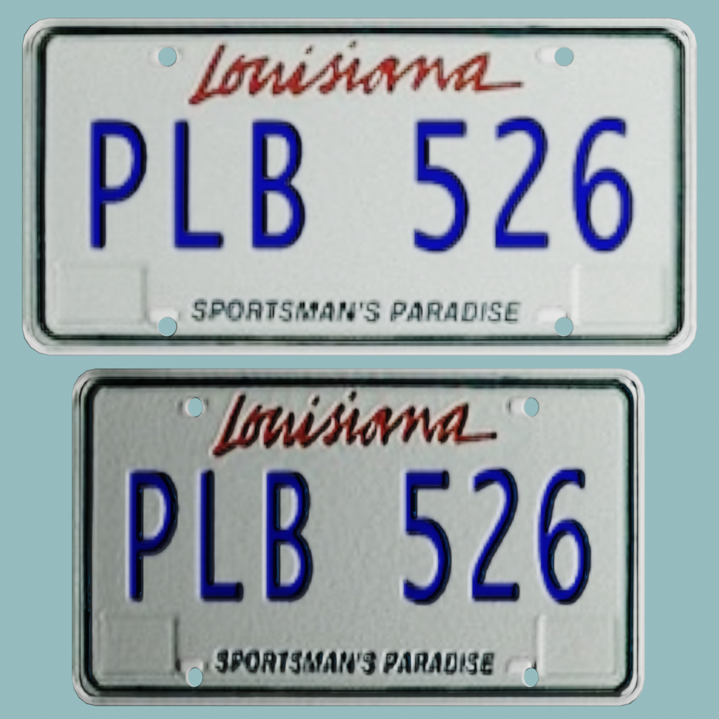 BlenderKit | Download the FREE Louisiana Licence plate PL model