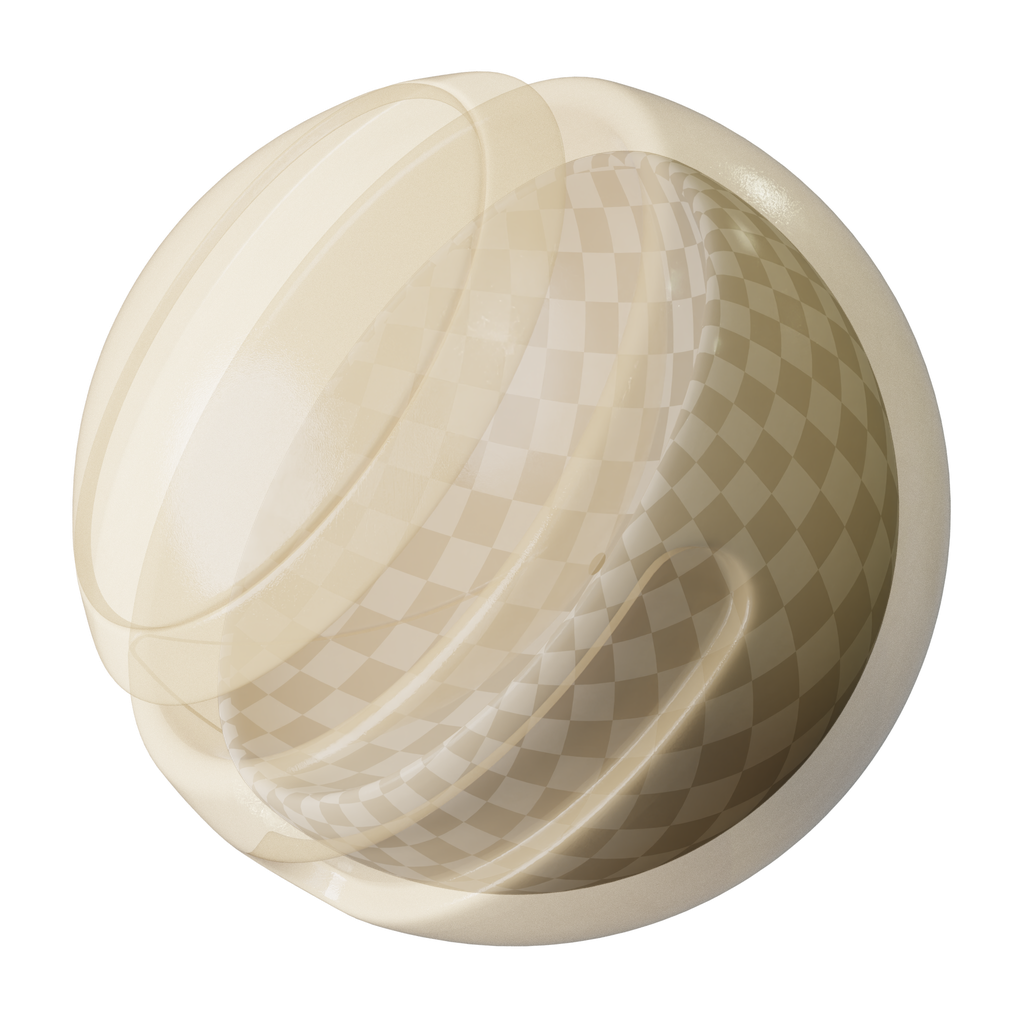 Beige Transparent Plastic | FREE plastic materials | BlenderKit