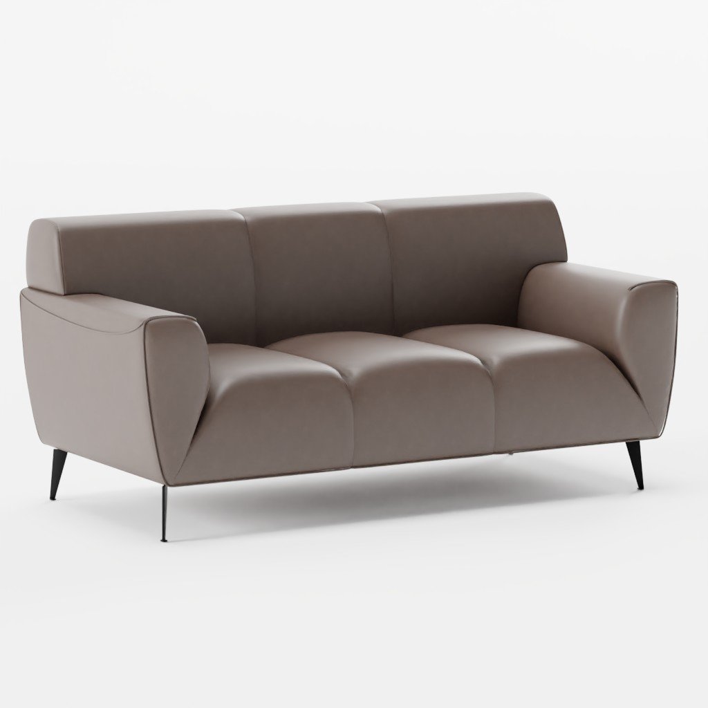 Leather couch | Sofas models | BlenderKit