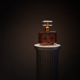Fancy Perfume Design | FREE Studio scenes | BlenderKit