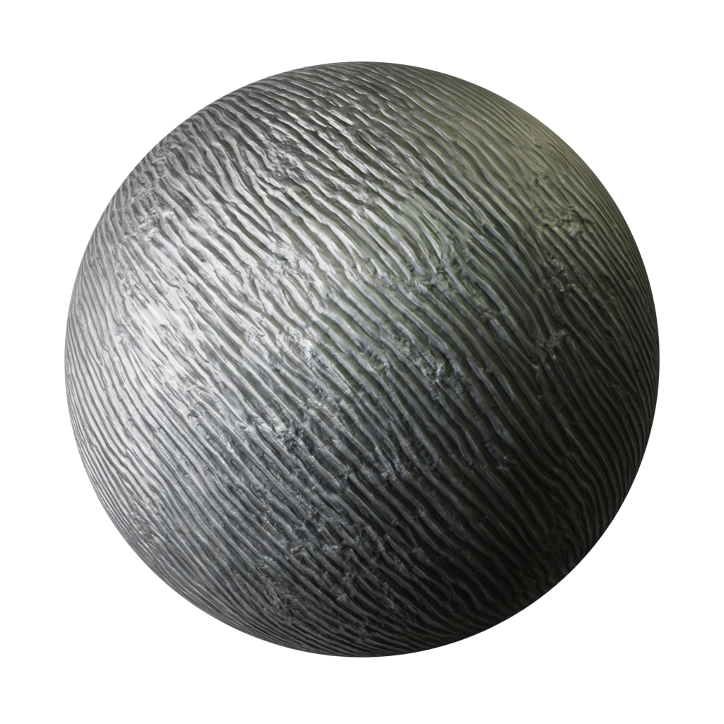 Ribbed Metal Texture | FREE metal materials | BlenderKit