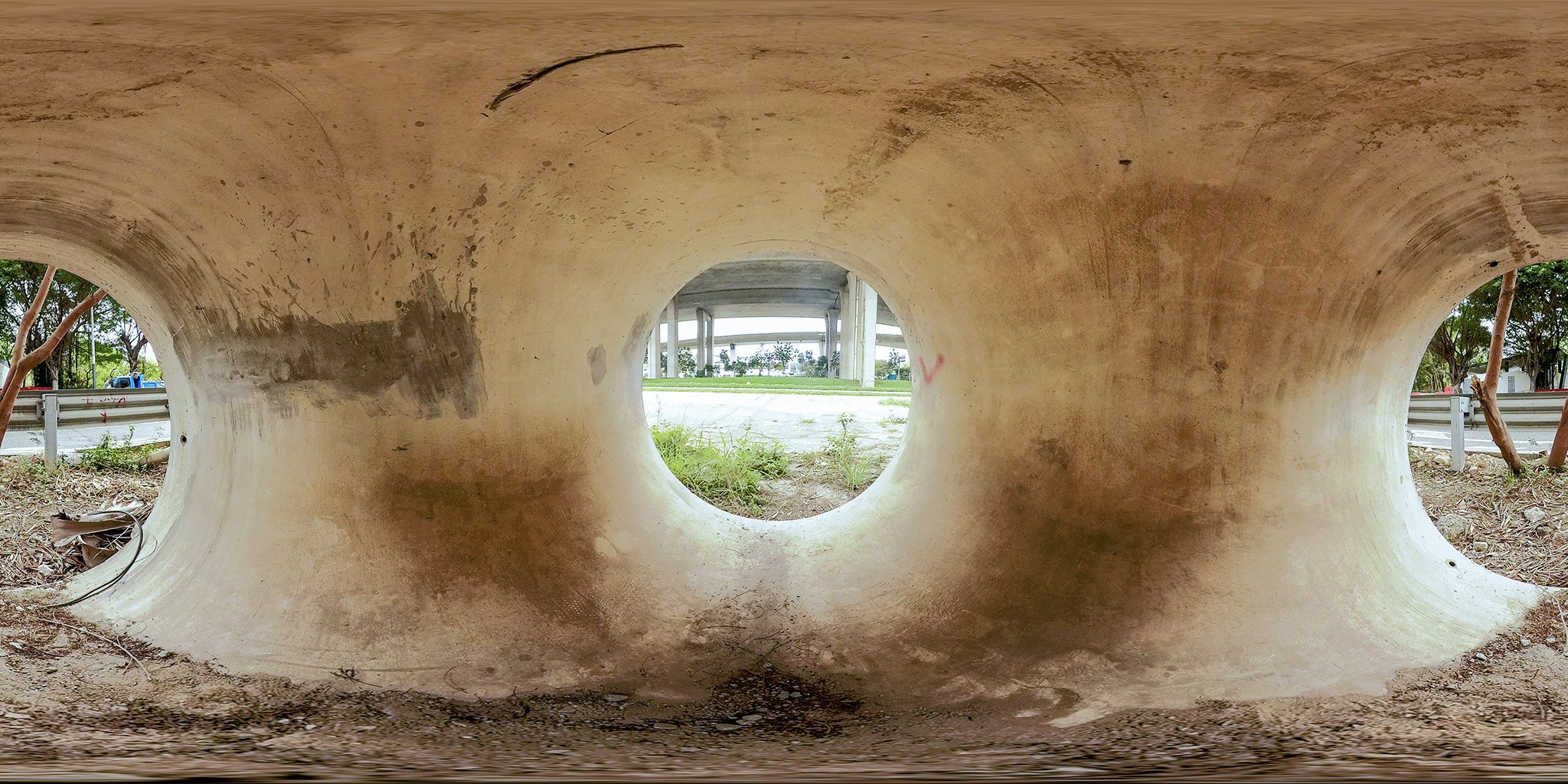 Concrete pillar | FREE Nature HDRis | BlenderKit