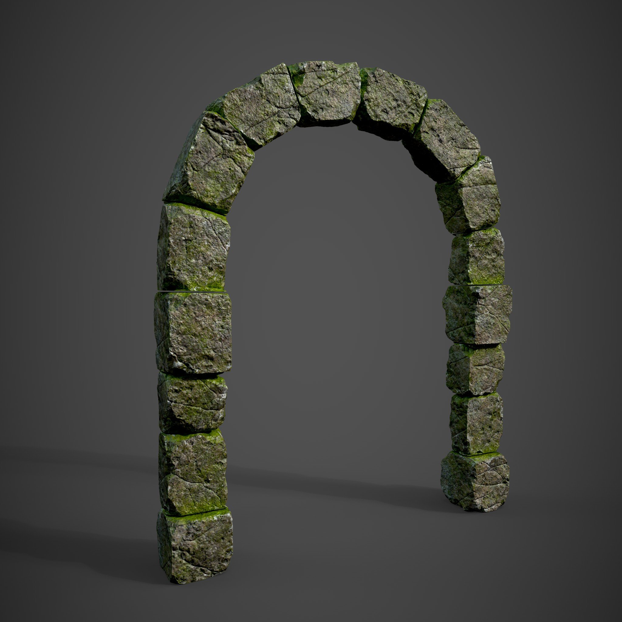 Castle stone gate | Urban Environment models | BlenderKit