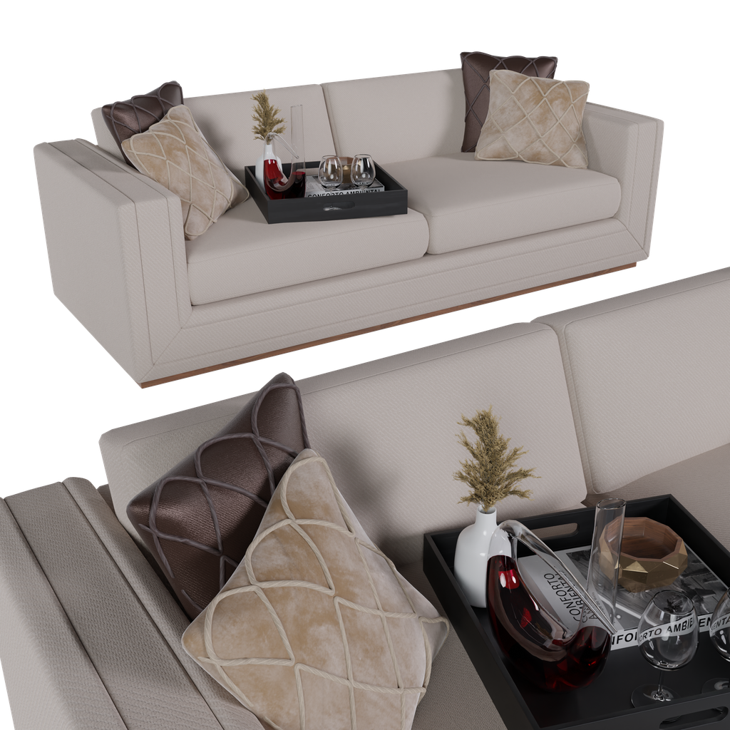 Sofa and wine | Sofas models | BlenderKit