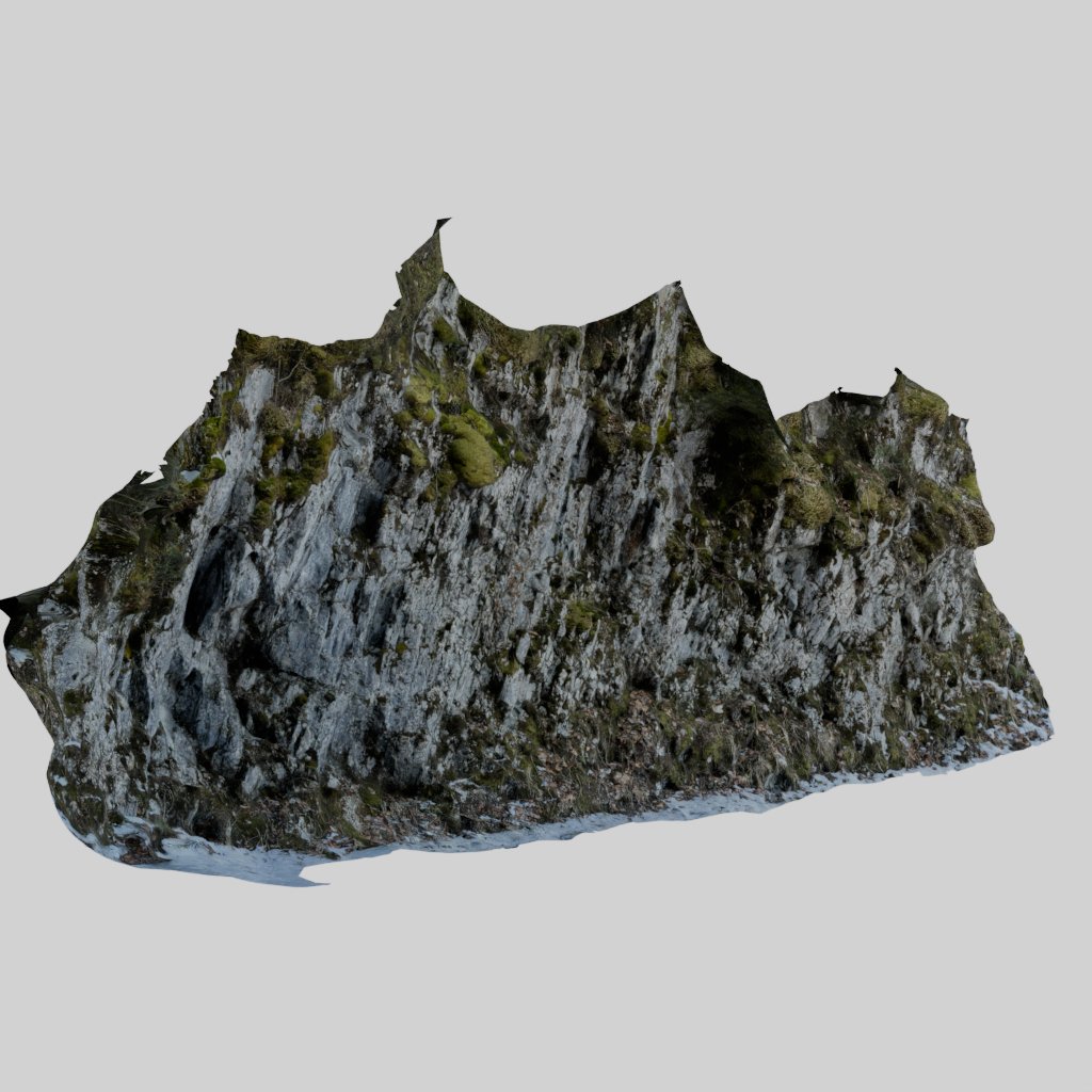 Cliff | FREE Environment Elements models | BlenderKit