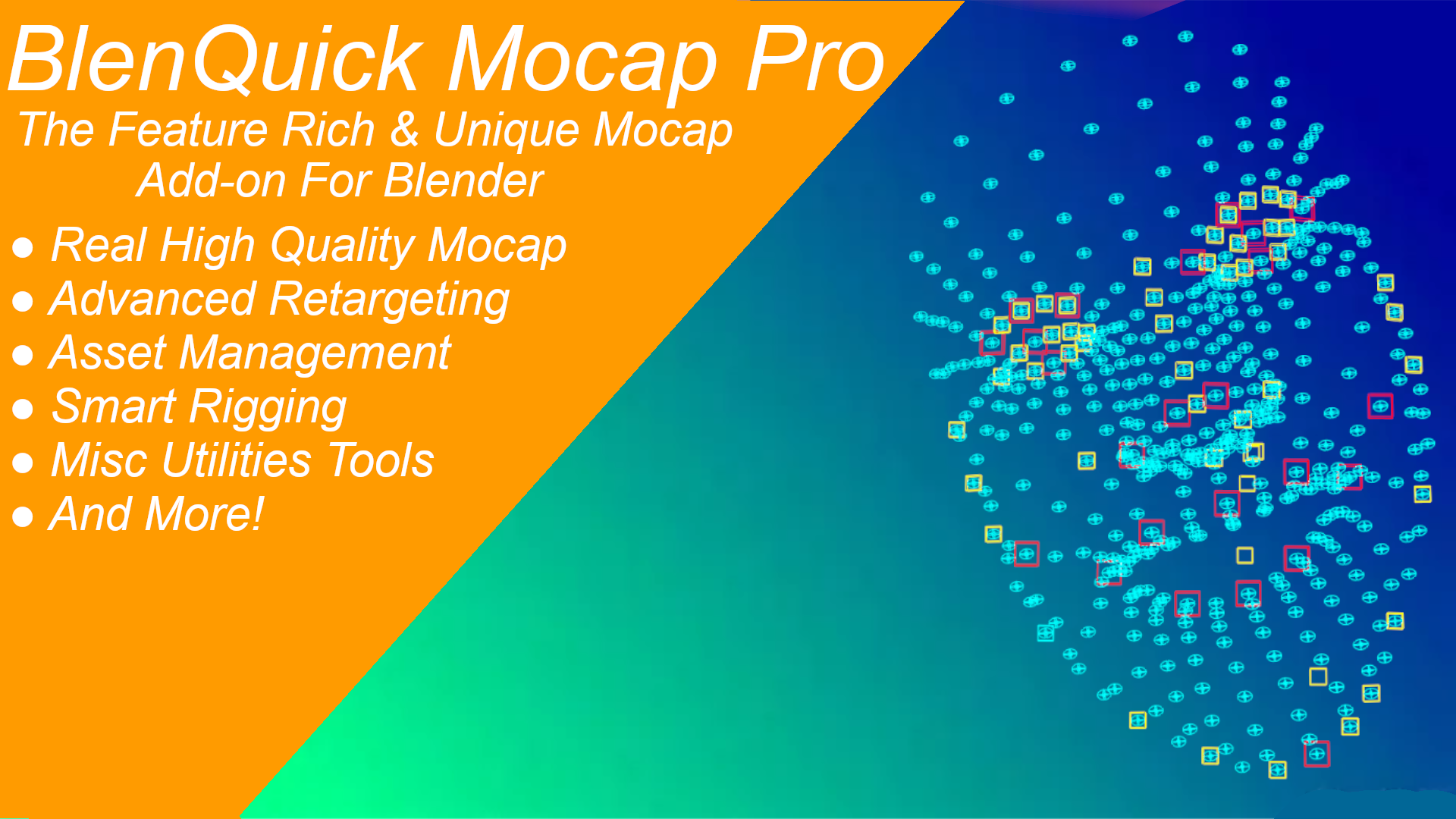 BlenQuick Mocap Pro V1.1.8 | BlenderKit